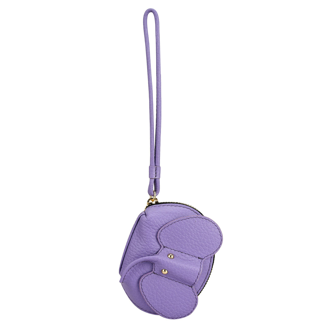 Wax Leather Bag Hanging - Purple Haze – Da Milano