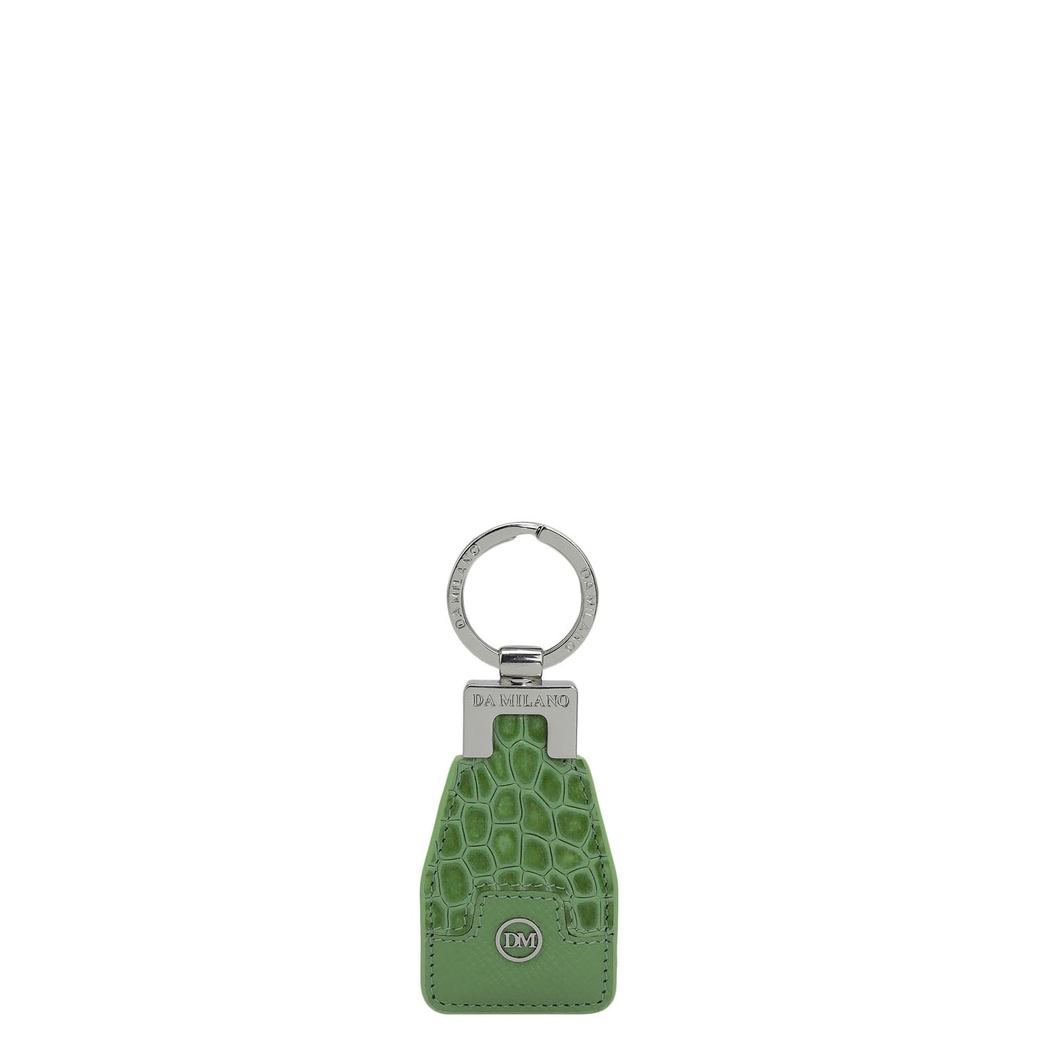 Croco Franzy Leather Key Chain - Kiwi – Da Milano