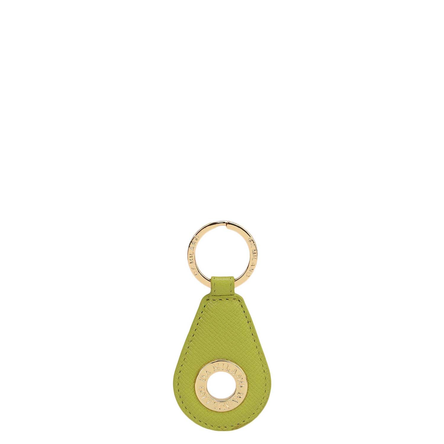 Franzy Leather Key Chain - Lime – Da Milano