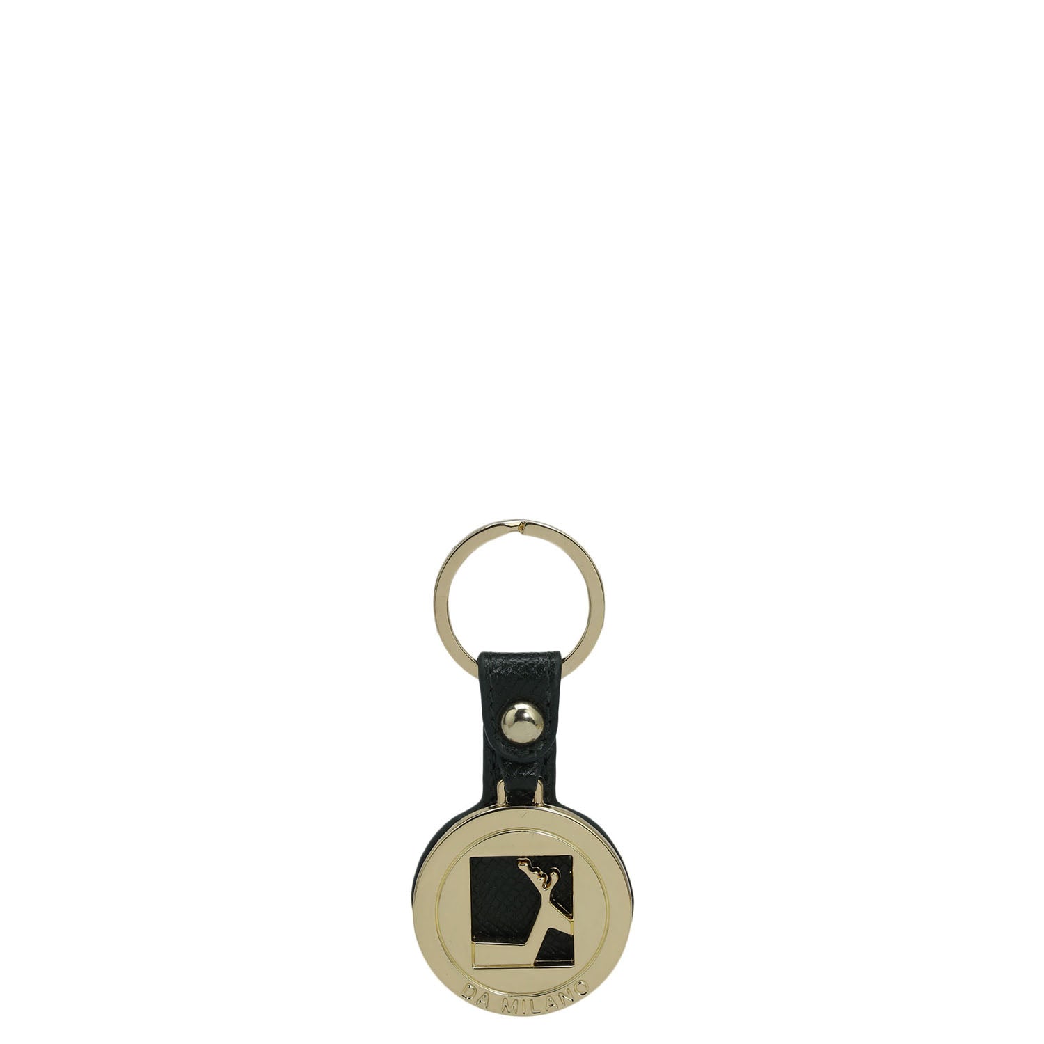 Franzy Leather Key Chain - Petrol Green – Da Milano